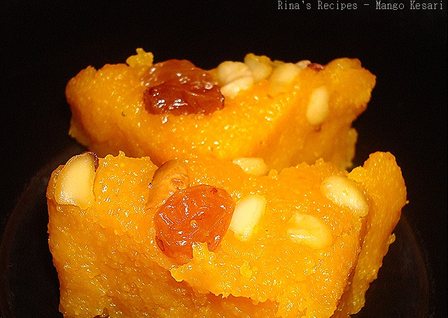 Rina's Recipes: Mango Kesari